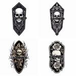 Black Coffin Tattoo – The Bridge Tattoo Designs