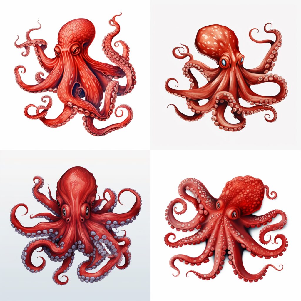 Red Octopus Tattoo – The Bridge Tattoo Designs